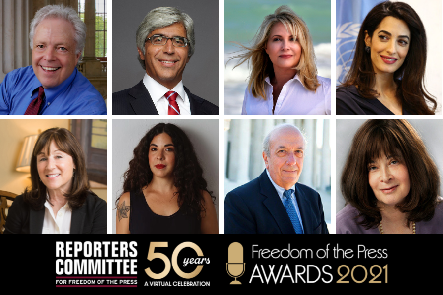 Reporters Committee presents 2021 Freedom of the Press Awards