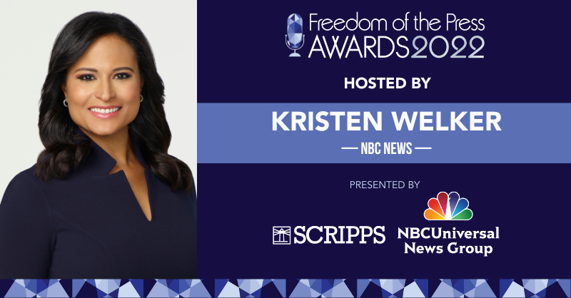 E.W. Scripps, NBCU News Group to co-present RCFP Awards