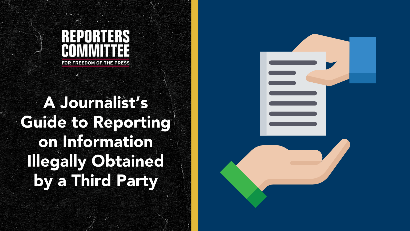 Reporters Committee for Freedom of the Press - Home
