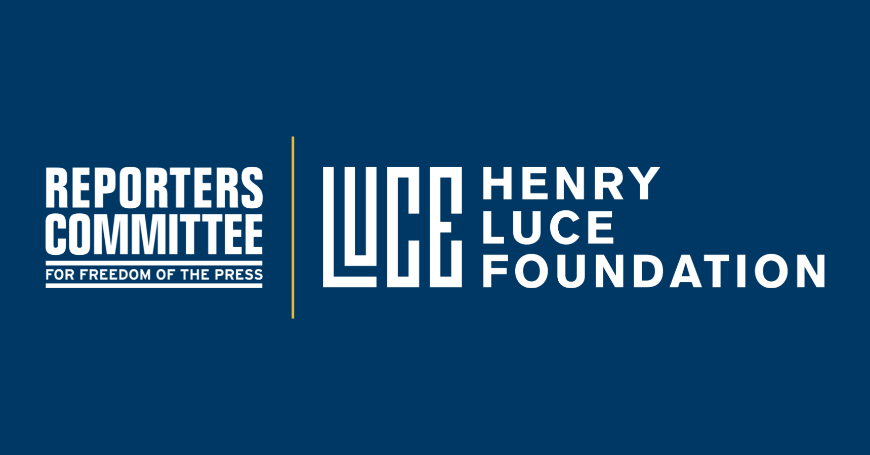 RCFP announces $1 million grant from Henry Luce Foundation for pro bono ...